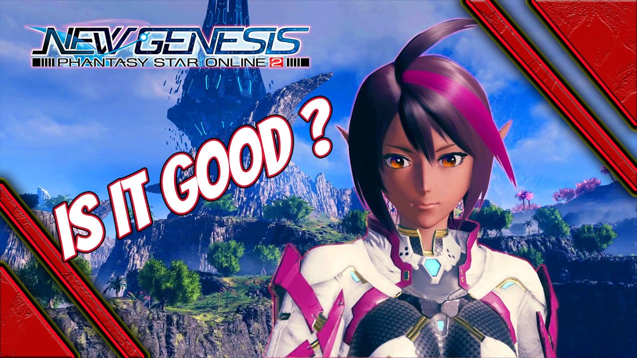 pso2 new genesis first look - is this free to play mmo any good - worth ...