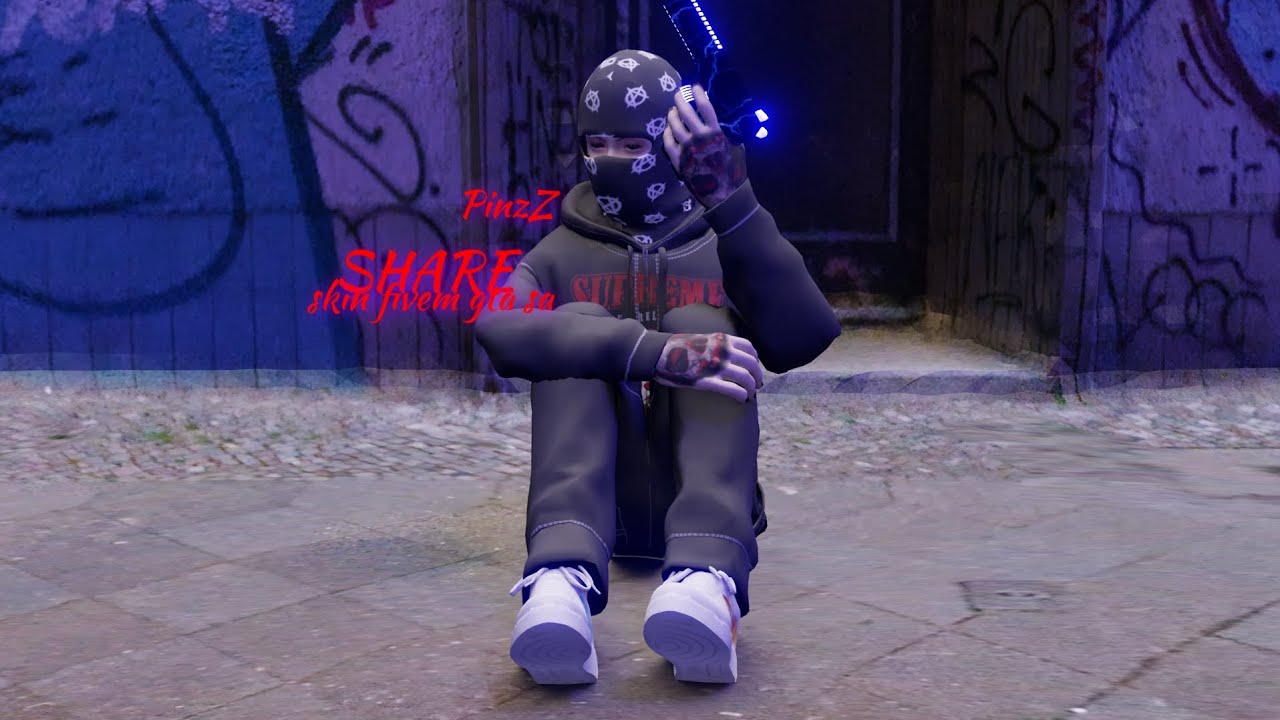 [SHARE] SKIN MASK V2 STYLE FIVEM GTA SA/SAMP || DI JAMIN KECE ABIZZ 🔥 ...