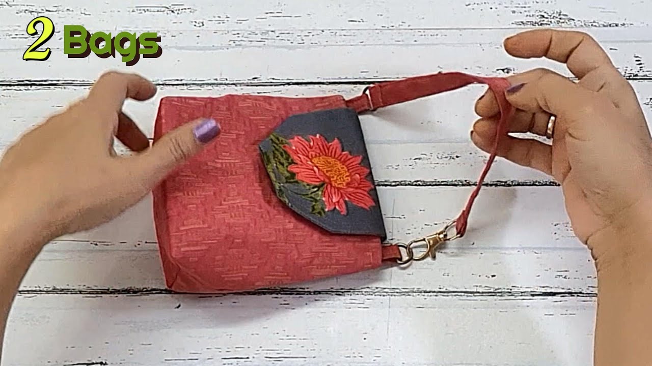 2 Different Bags For Different Use, Step By Step Tutorial - YouTube