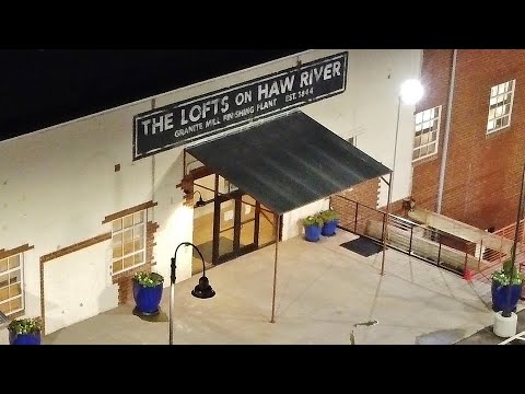 Haw River Lofts, After Dark - Haw River, NC - YouTube