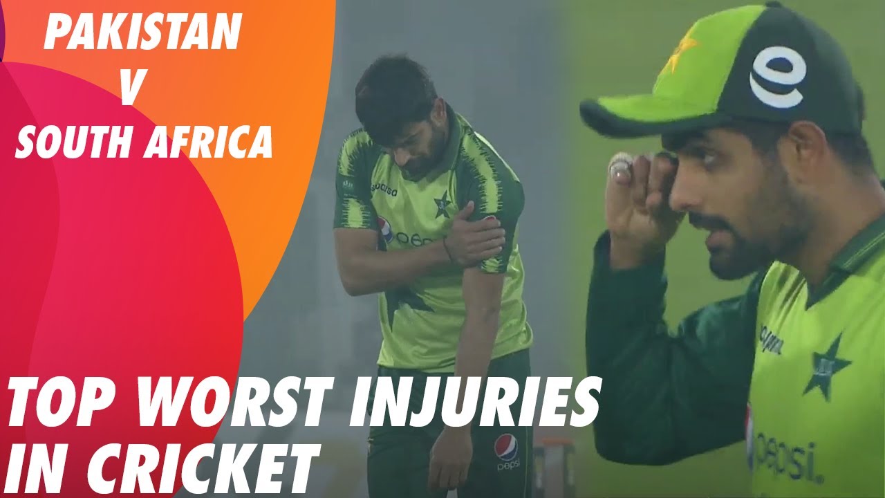 Top Worst Injuries In Cricket History | Pakistan vs South Africa | ME2T ...