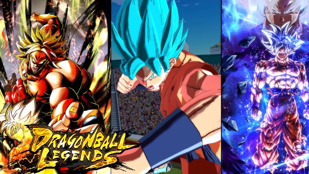 Dragon Ball Legends - Broly's Intense battle - Now that's a lot of ...