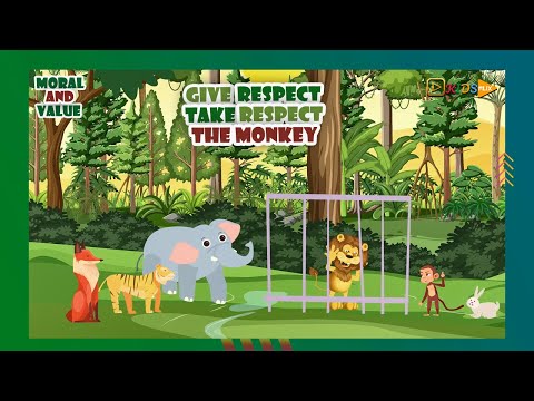 Give Respect and Take Respect | KidFlix Club - Animal Story for Kids 🦁🐒🐁