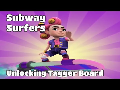 Subway Surfers - Unlocking Tagger Board - YouTube