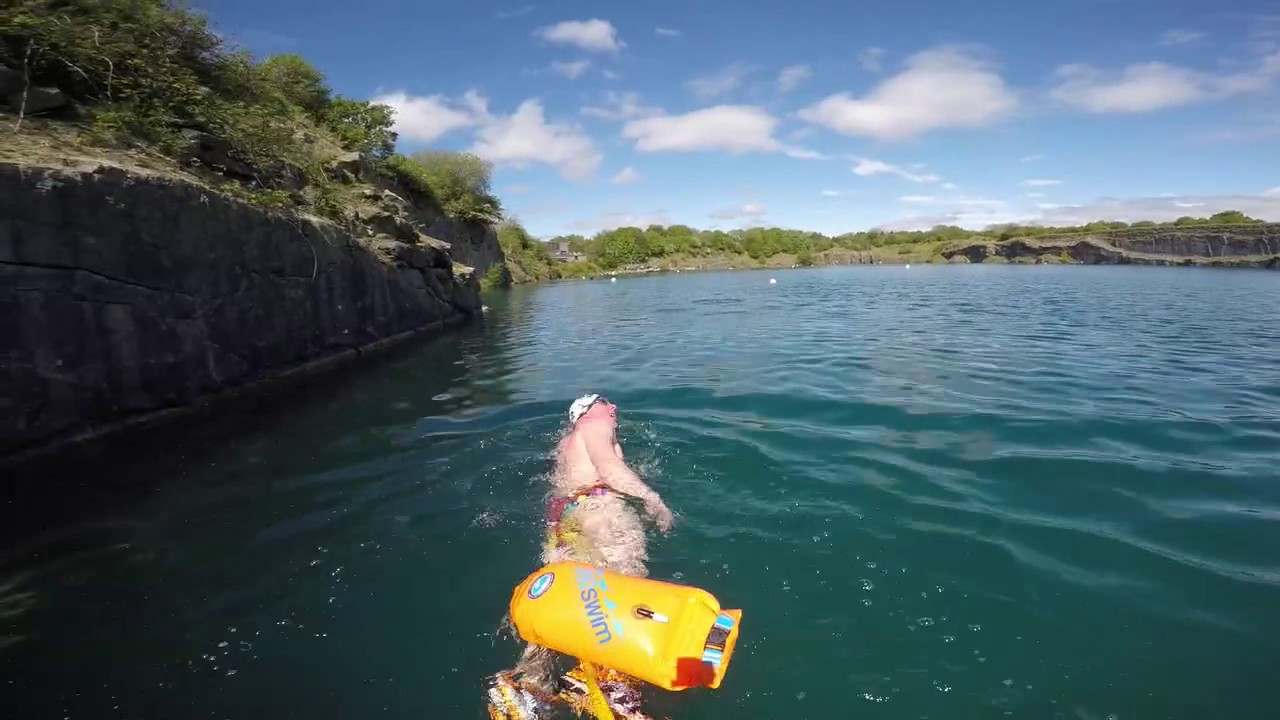 Skins Swim 11degs at Capernwray - YouTube
