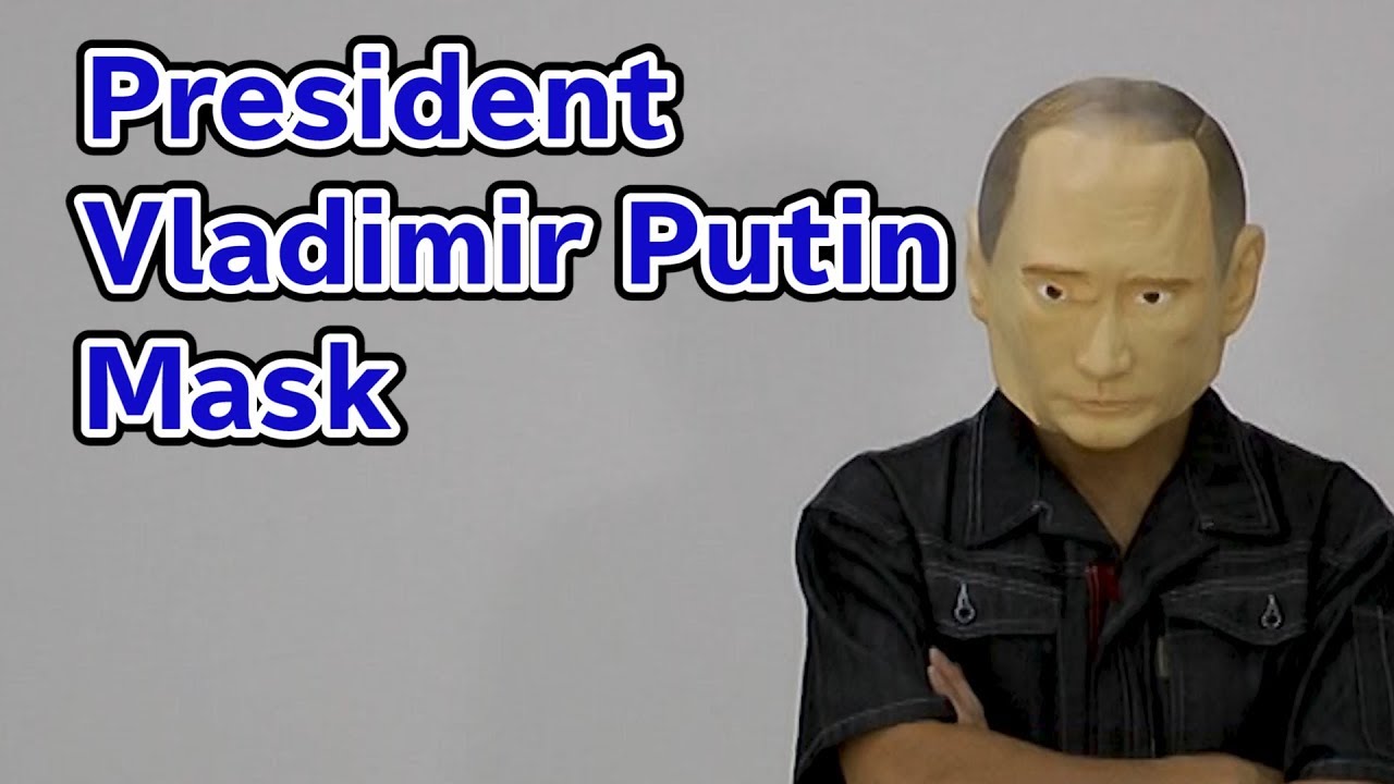 TOY HOBBY President Vladimir Putin Mask | He has great muscles and ...