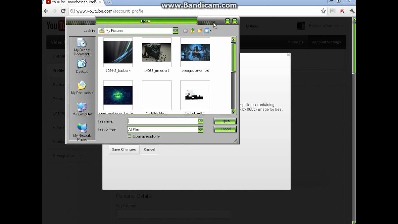 How to Upload:A Picture On Google Chrome - YouTube