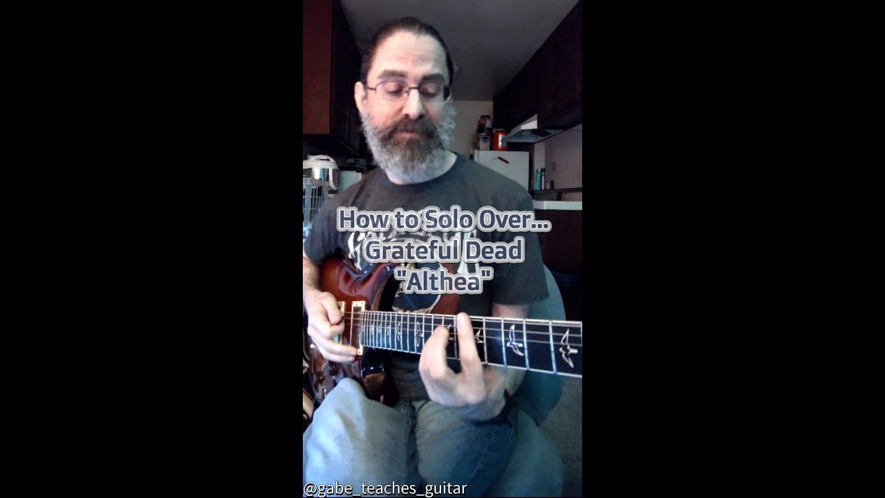 How To Solo Over...Grateful Dead "Althea" - YouTube