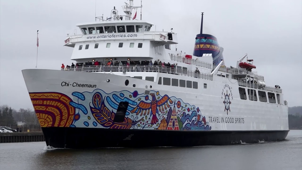 Chi Cheemaun Spring Sailing - YouTube