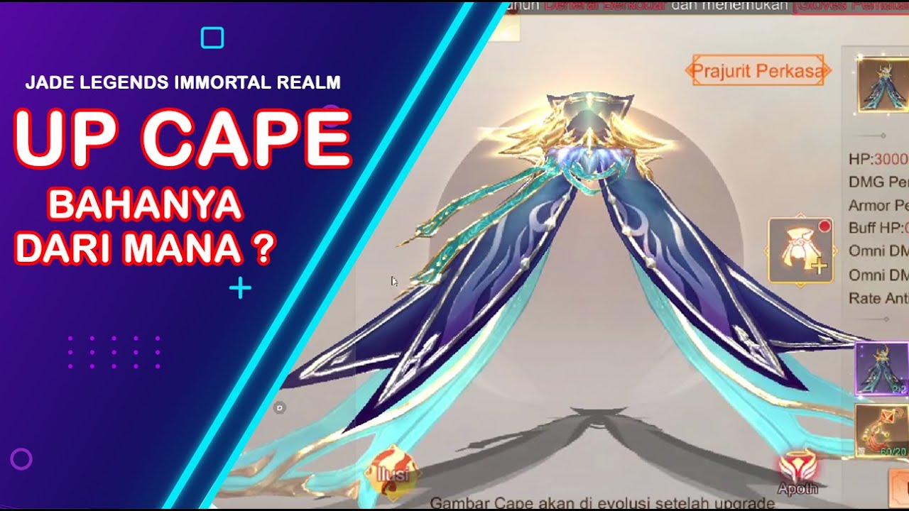 Jade Legends Immortal Realm | Gampang Cari Bahan Up Cape Dapat Dari ...