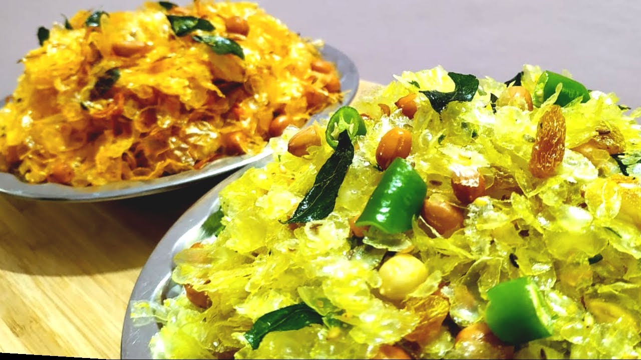 Paper Avalakki Chivda | Poha Chivda | Rice Flakes Snacks | Avalakki ...