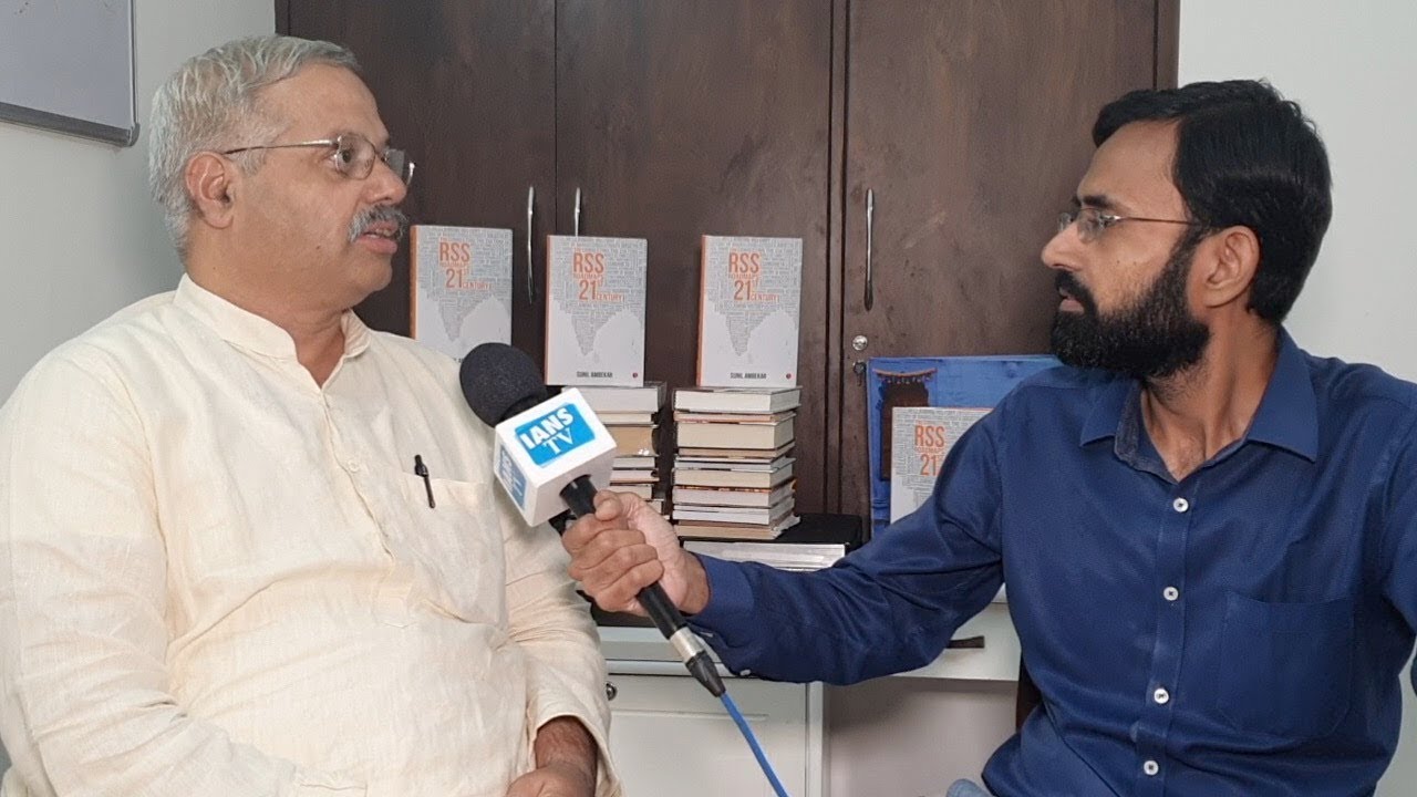 IANS Exclusive | Interview with ABVP chief and RSS leader Sunil Ambekar ...