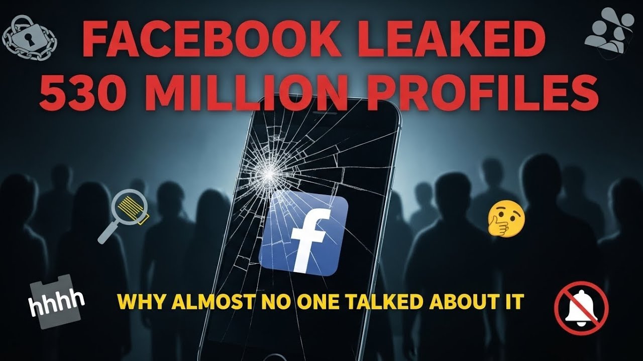Your Facebook Data Was Leaked — Even If You Think It Wasn’t - YouTube
