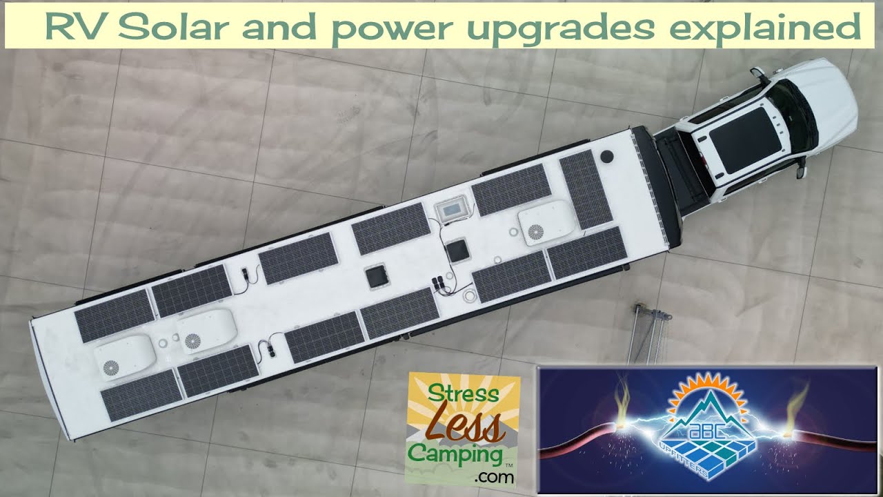 RV solar and power systems explained with ABC Upfitters - YouTube