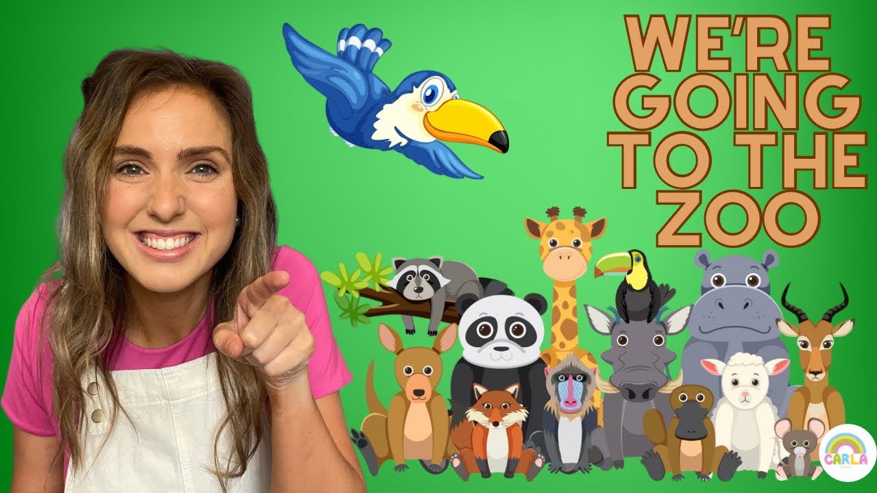 We're Going to the Zoo! || Fun learning song for babies and toddlers ...