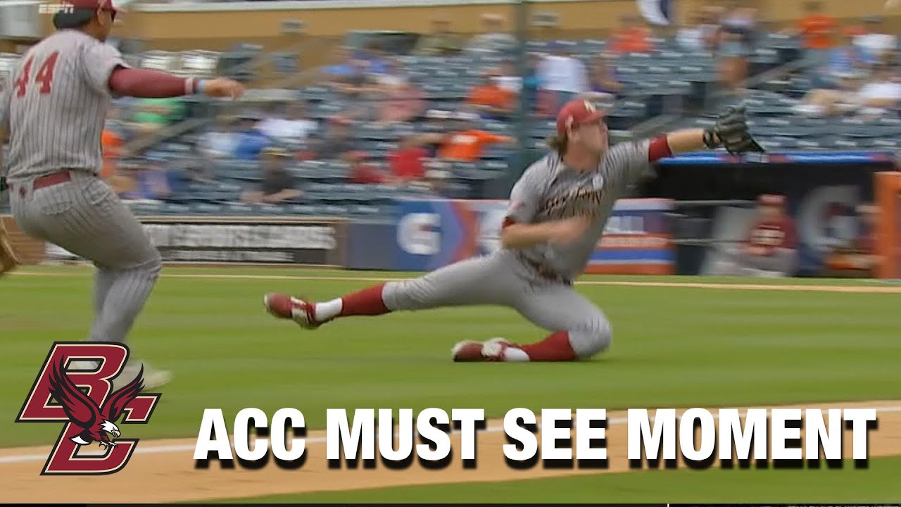 Boston College's John West Proves That Pitchers Are Athletes Too | ACC ...