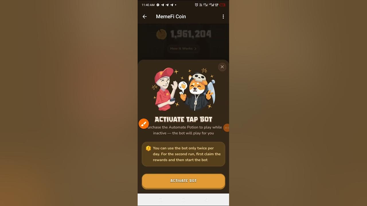 How to use MemeFi Coin Tap Bot - YouTube