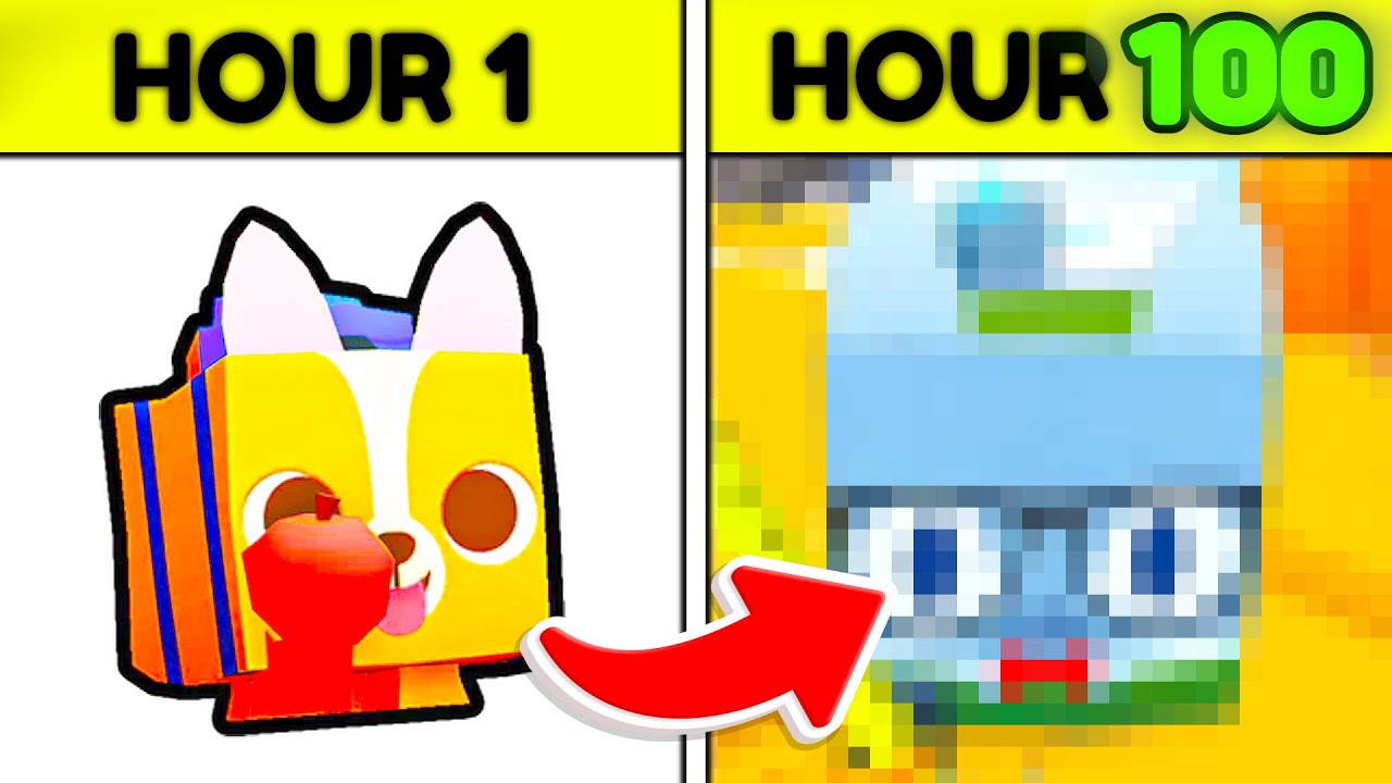 I Played The NEW UPDATE For 100+ HOURS And Got This... (Pet Simulator ...
