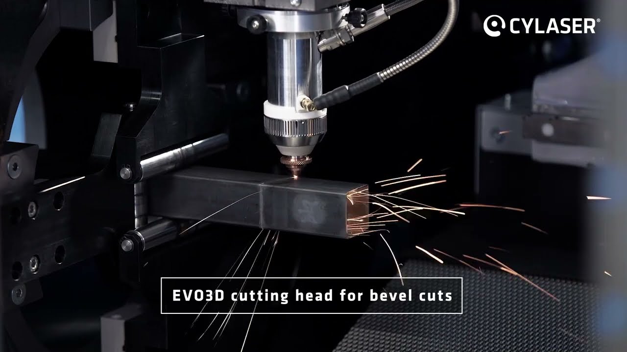 Cy-laser tube cutting system CYTUBE - YouTube