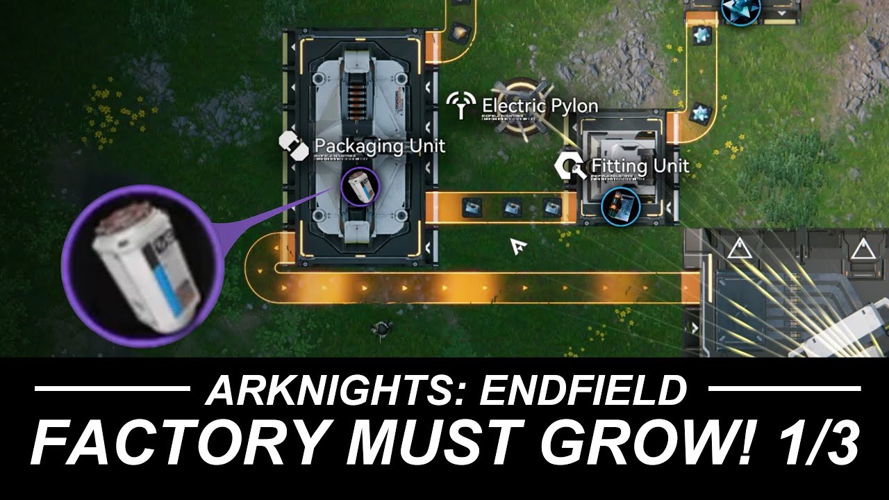 FACTORY MUST GROW! | Shredding to Packaging - Arknights: Endfield Beta ...