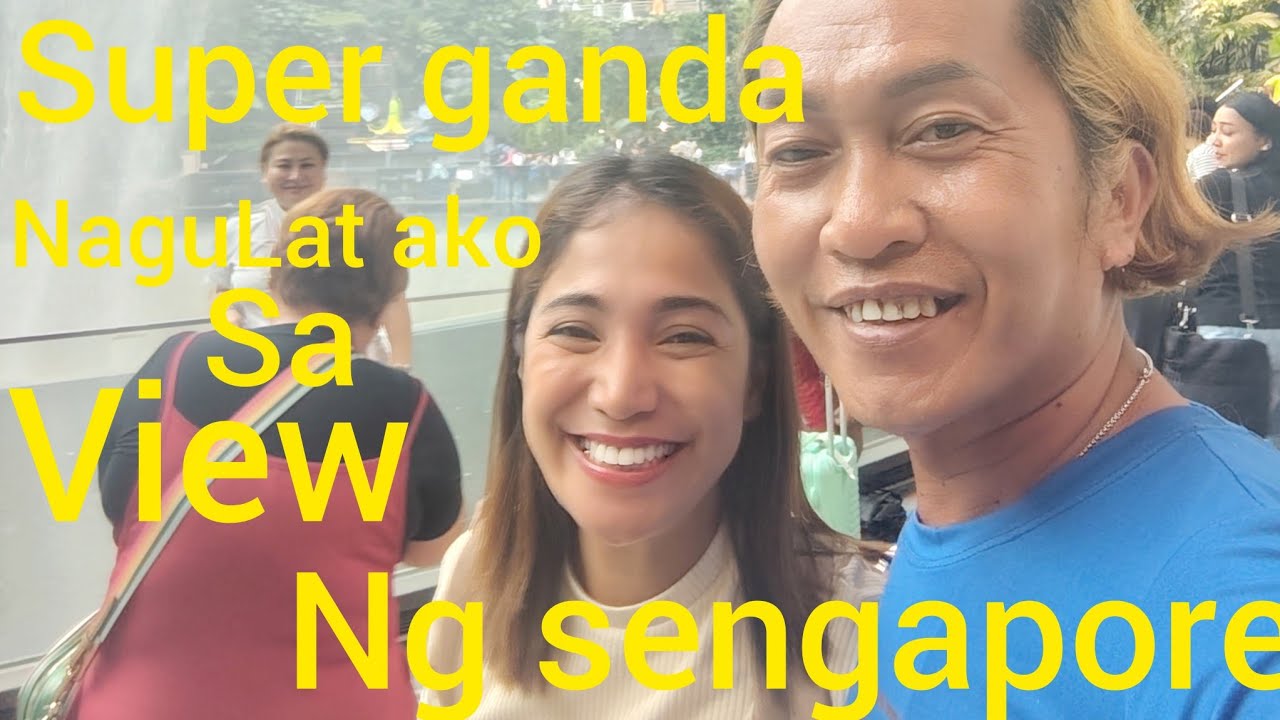FIRST TIME KO SA SENGAPORE SUPER GANDA IS AMAZING TALAGA/MANINAY MADAM ...
