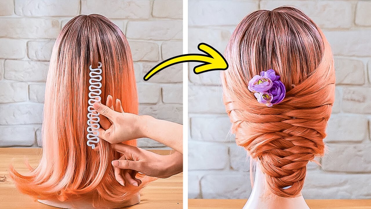 Unique Hairstyle Ideas And Hair Gadgets - YouTube