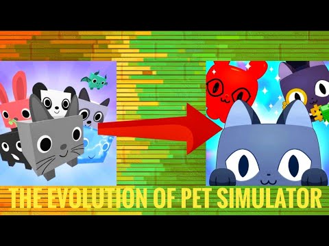 The EVOLUTION of Pet Simulator - YouTube