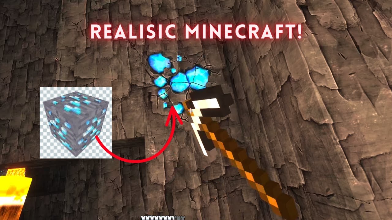 REALISTIC Minecraft CAVE! - YouTube