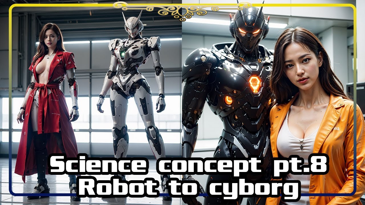 science concept pt8 - cyborg era is coming #aiconcepts - YouTube