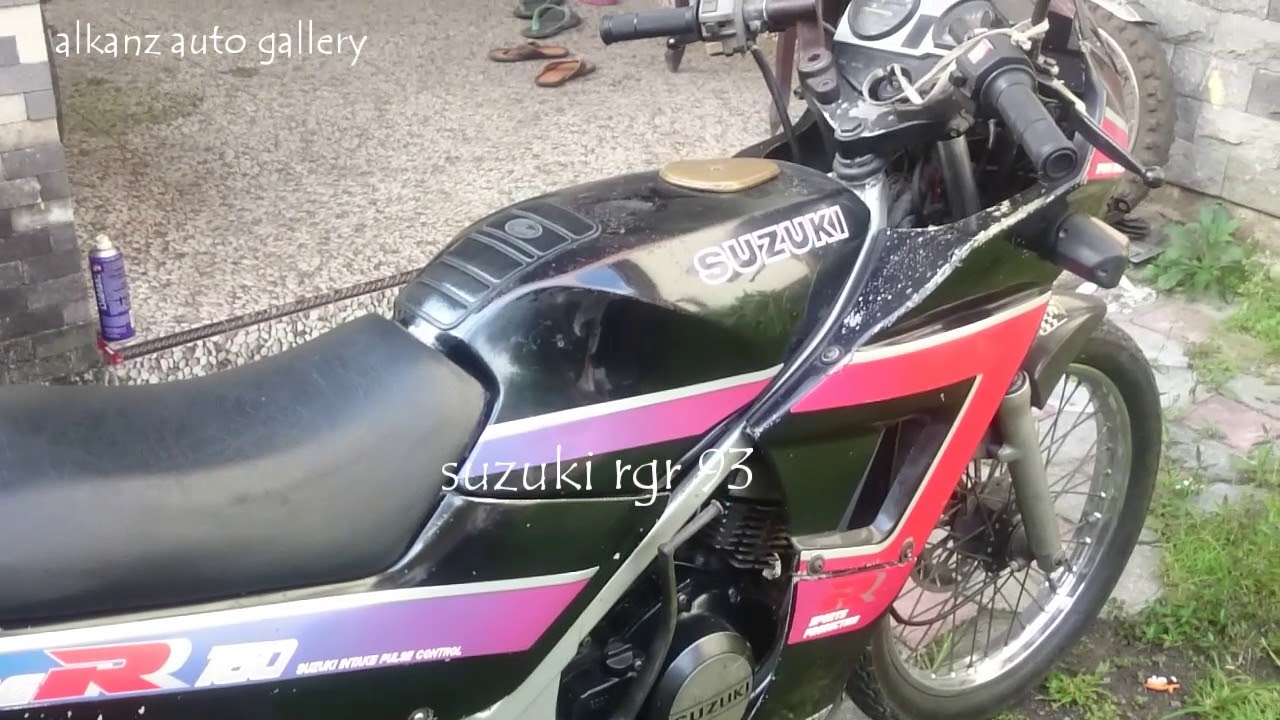 Suzuki rgr crystal 93 original - YouTube