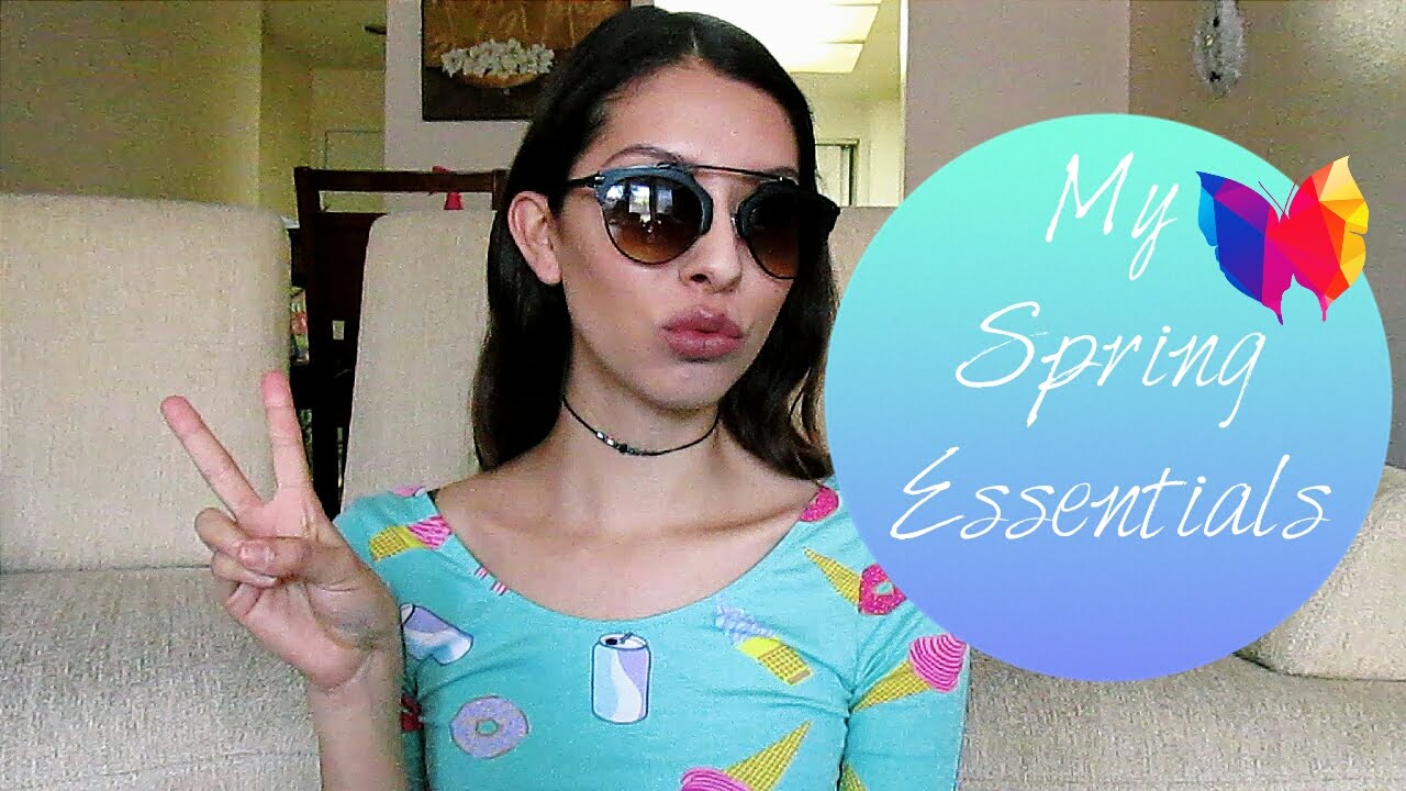 🌼My Spring Essentials 2016🌼 - YouTube