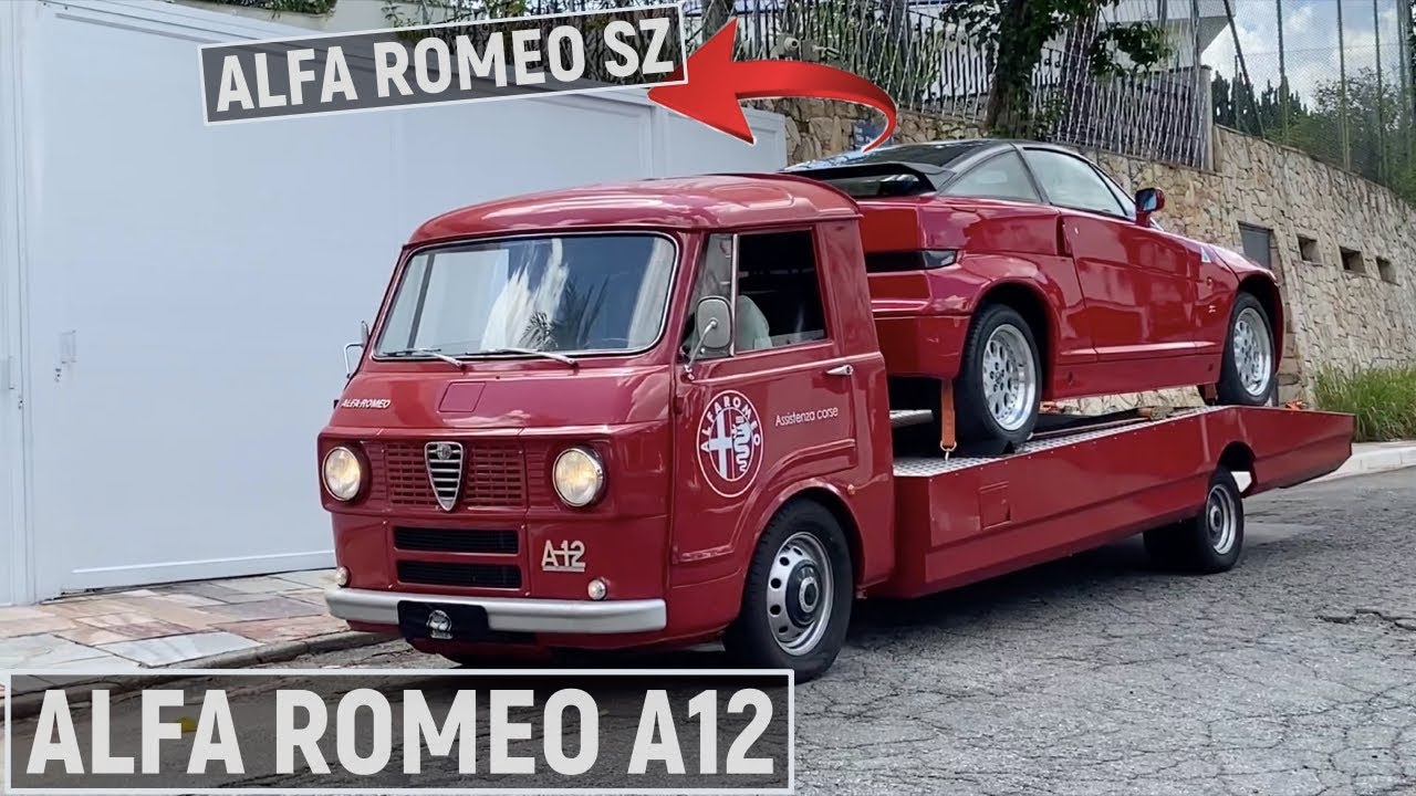 ALFA ROMEO A12: um clássico transporter | Garagem Peso-Pesado - YouTube
