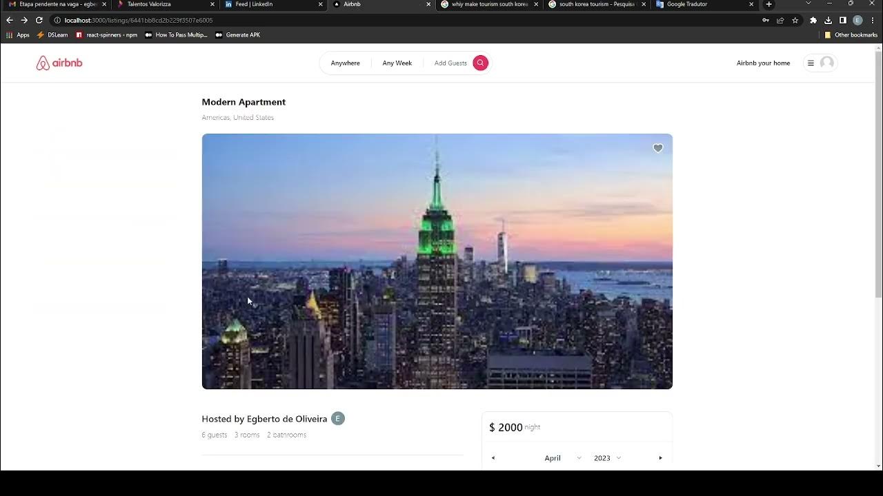 Airbnb Clone with Next.js, Prisma, Mongodb, and Typescript - YouTube