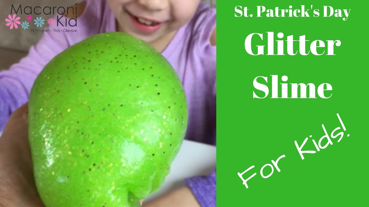 Slime for St. Patrick's Day - YouTube