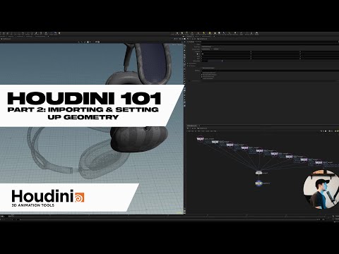 Houdini 101: Importing & Setting up FBX Geometry - Part 2