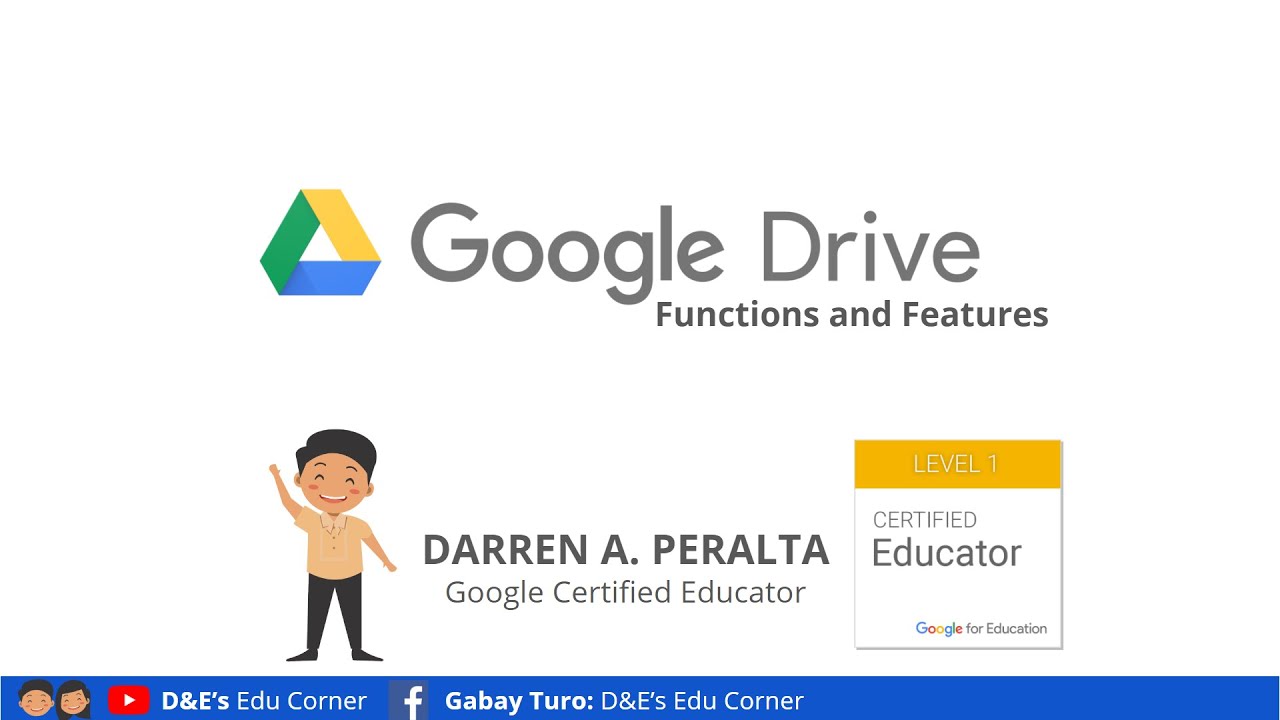 A Quick Start to Google Drive: Features and Functions - YouTube