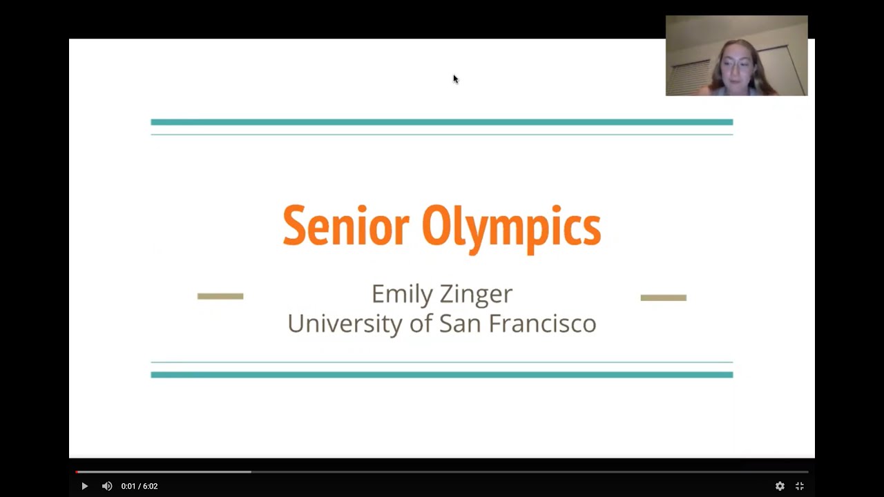 Senior Olympics by Emily Zinger - YouTube
