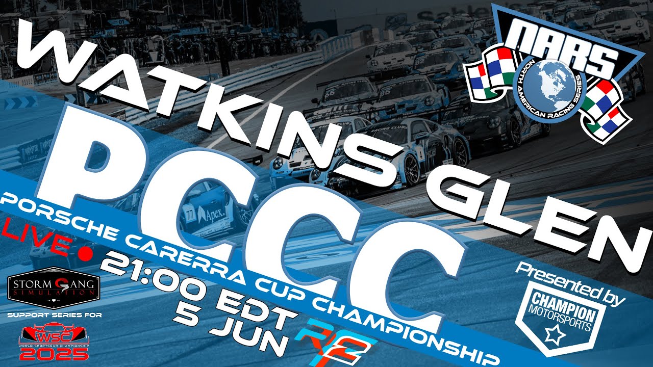 NARS Porsche Carrera Cup Championship - Watkins Glen - YouTube
