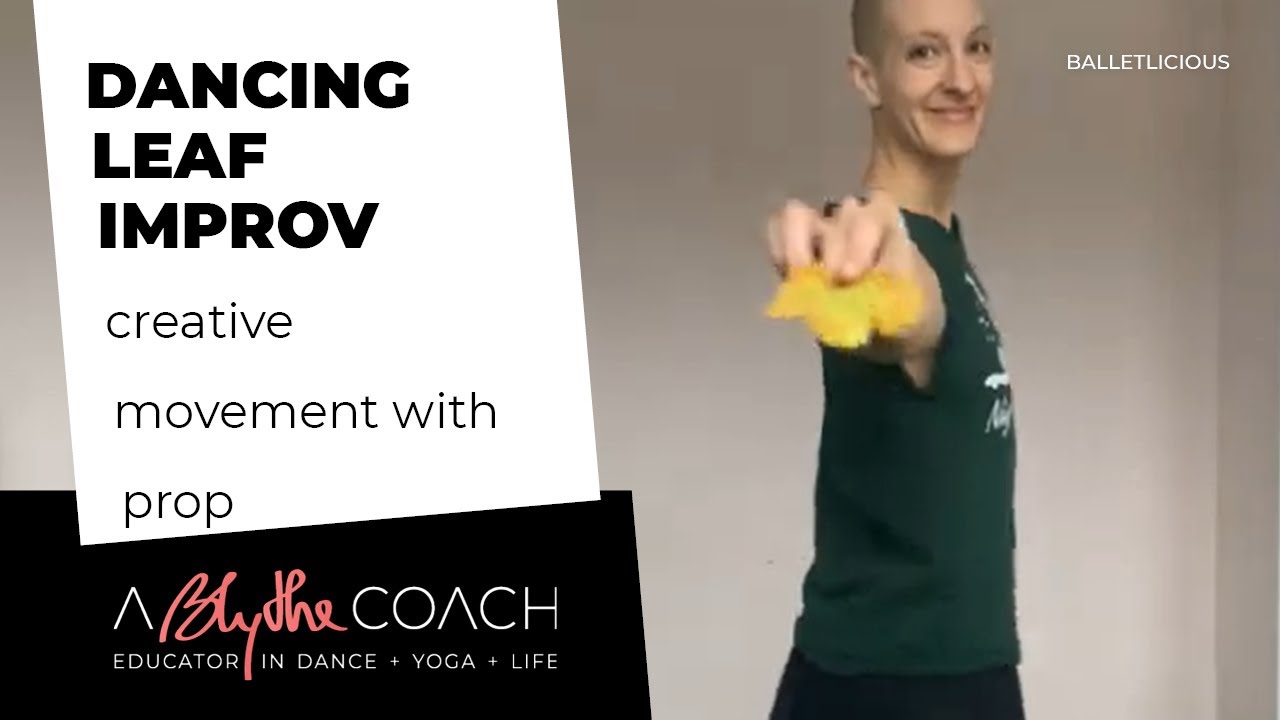 Dancing Leaves - Playful Leaf Prop Improv - Creative Dance Idea # ...