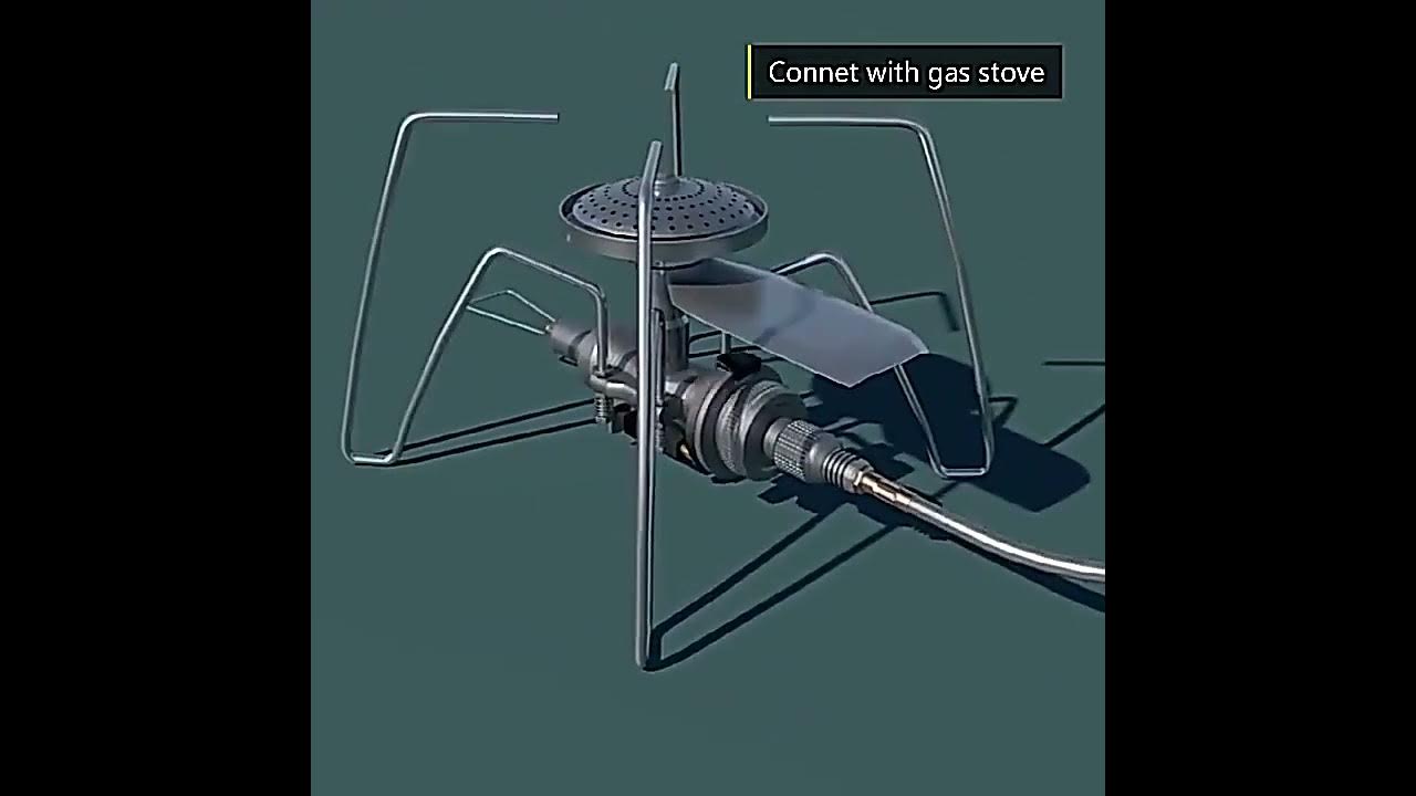 Переходник-адаптер для газовой горелки/плитки. - YouTube