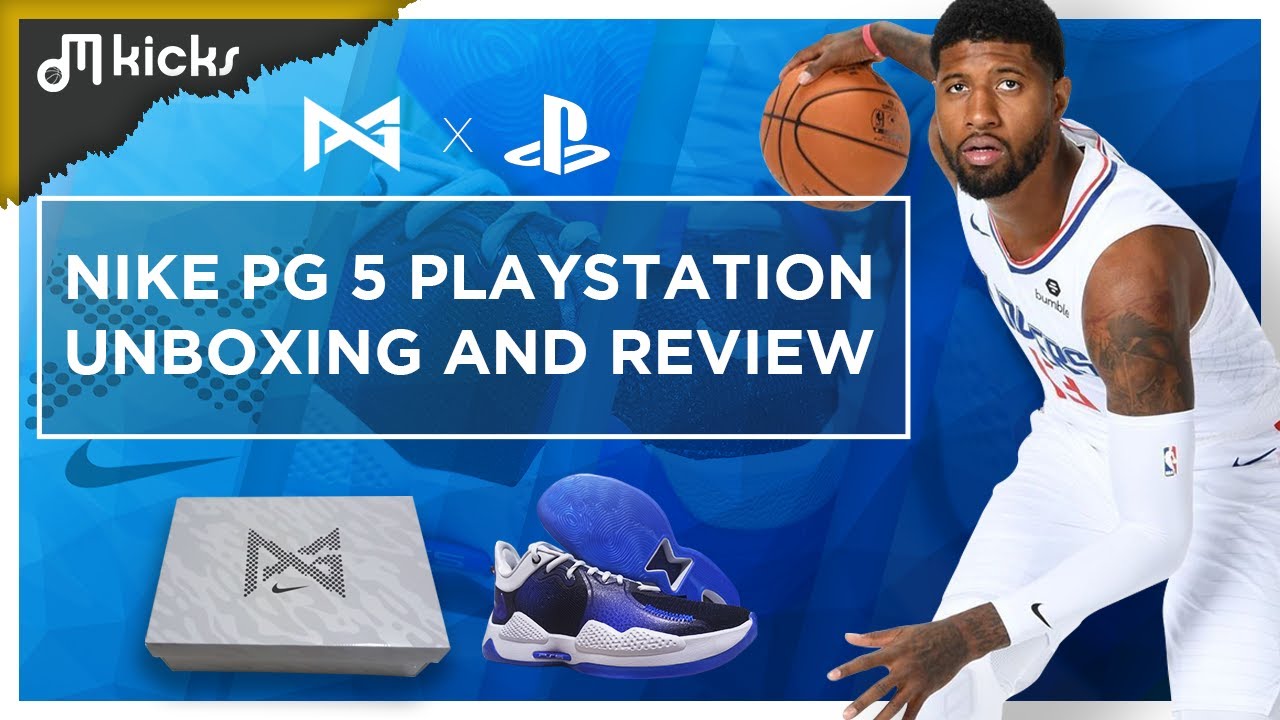 Nike PG 5 PlayStation Unboxing and Review - YouTube