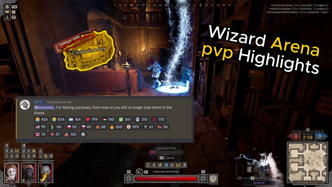 WIZARD ARENA HIGHLIGHTS!! #2 | Dark and Darker - YouTube