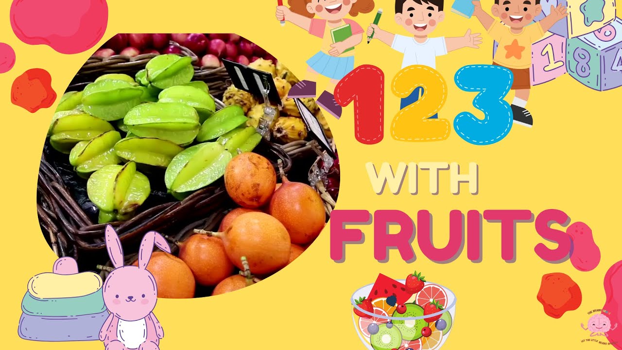 Fruits Counting | Count with Fruits| Learn with fun - YouTube