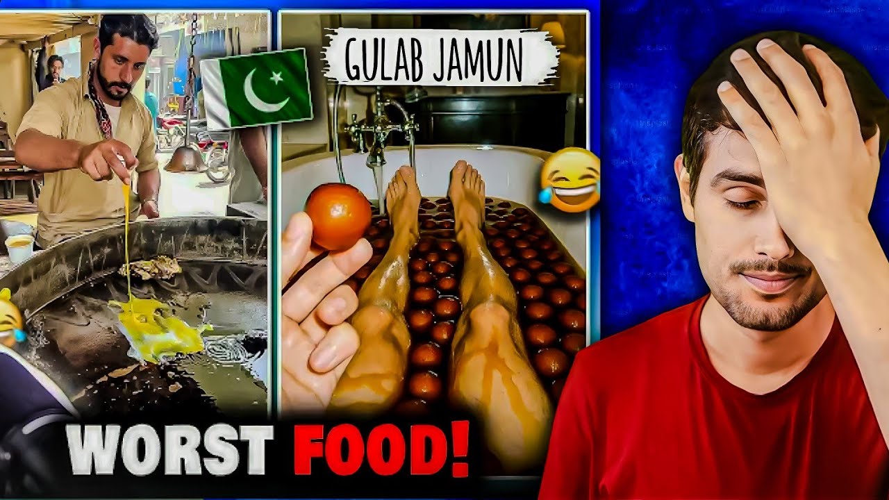 PAKISTANI WORST FOOD 😱 ROAST 🤣 !! - YouTube