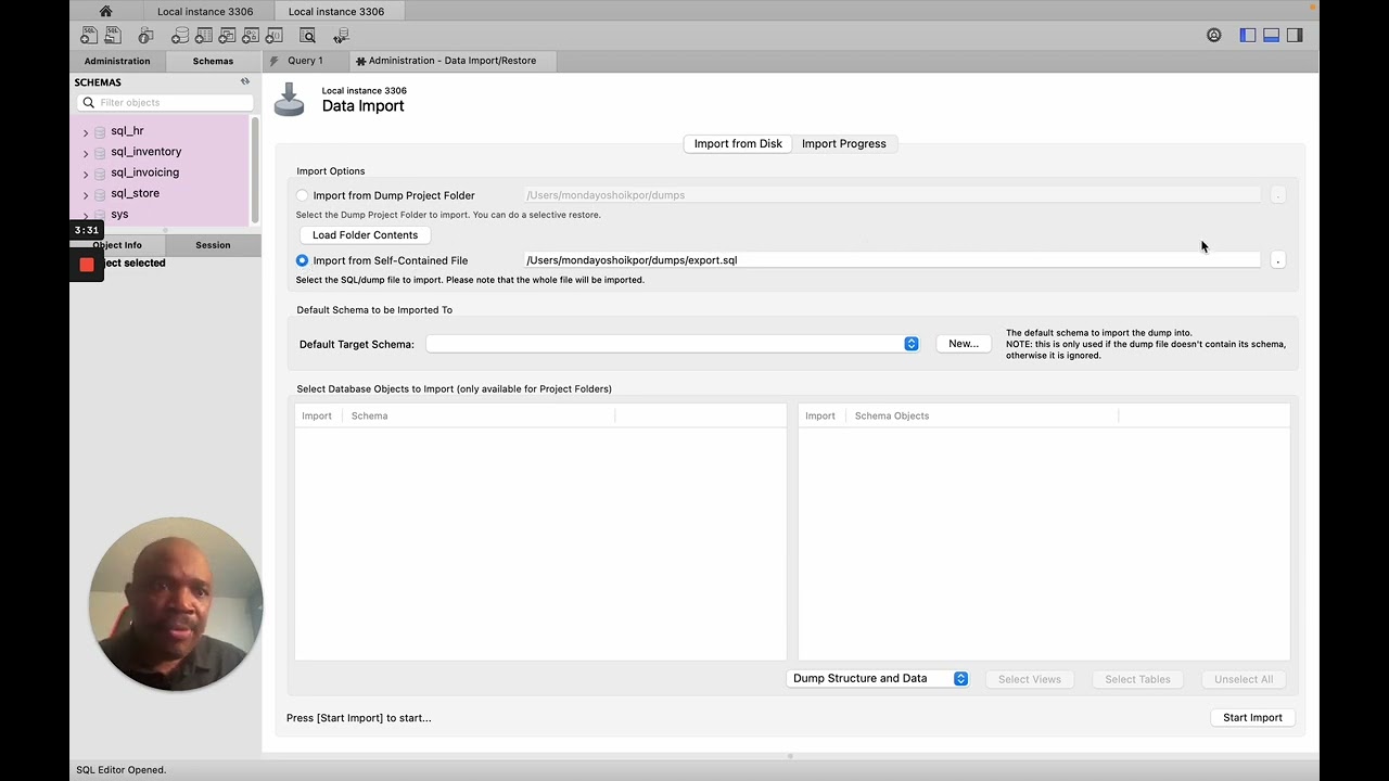 How To Download And Upload Sakila Database Into MySQL Workbench YouTube How To Download And Upload Sakila Database Into MySQL Workbench YouTube