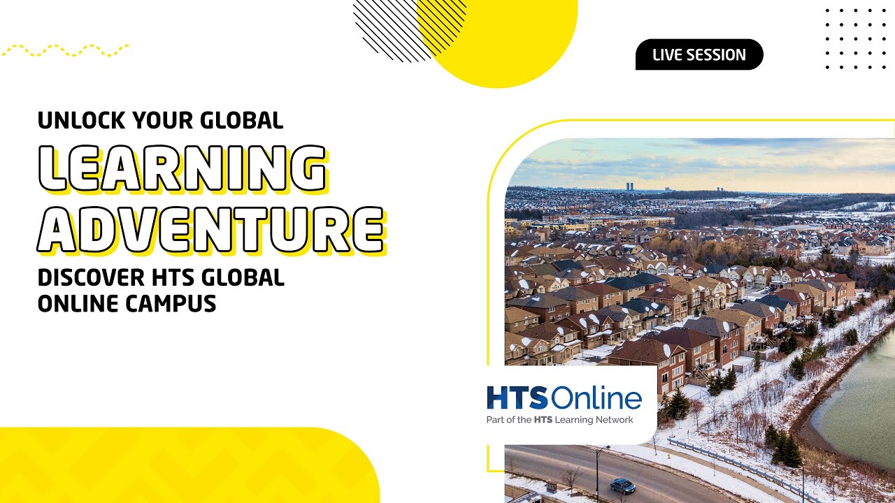 Live Session: Unlock Your Global Learning Adventure: Discover HTS ...