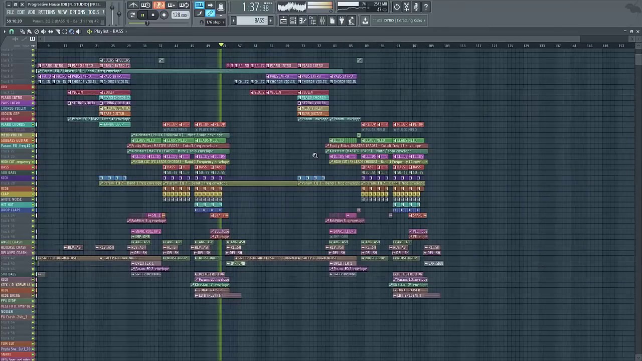 Fl Studio Projects 14 - EDM/ Progressive House [FREE FLP + AUDIO FILES ...