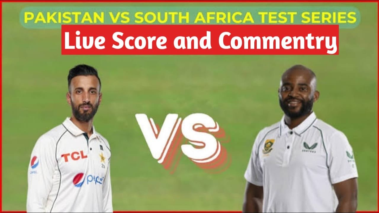 🔴Live: Pakistan Vs south Africa live match Today|| 1st Test || Pak vs ...