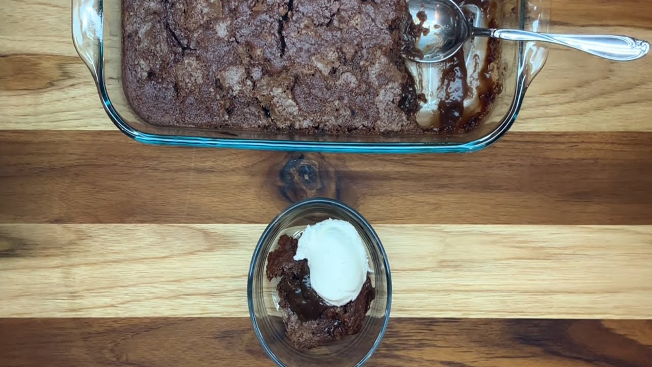 Australian Chocolate Pudding - An Easy Self-Saucing Cake - It's Just ...
