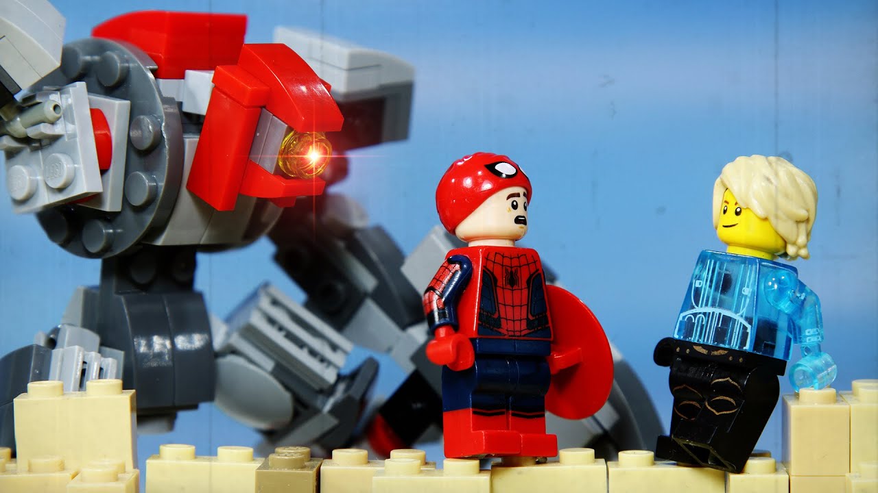 Lego Robot Spiderman Into The Spider Verse Episode 2 - YouTube